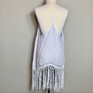 Cupshe | Tops | 3x25cupshe Embroidered White Tank Size Medium | Poshmark